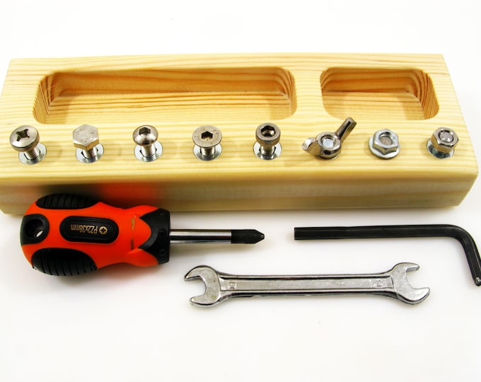 Montessori Screw Board / Toy Screw Board / Life Skills / Educational ...