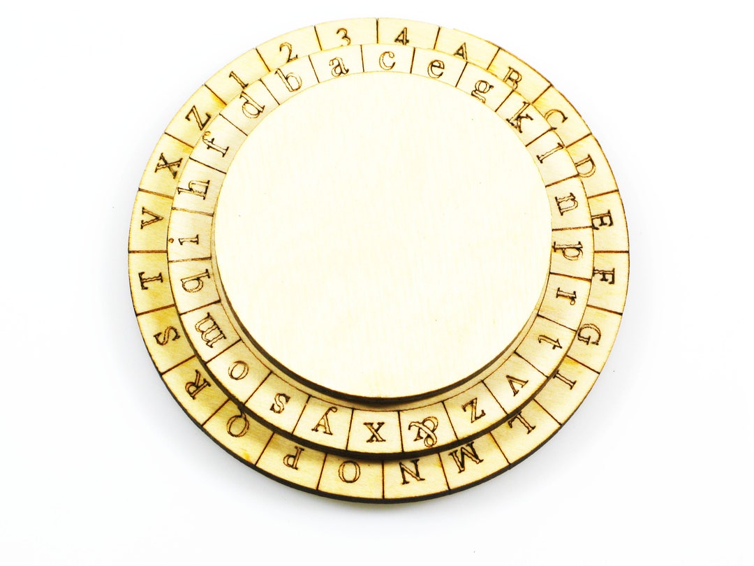 Escape Room Cipher Wooden Cypher Wooden Cipher Code Decryptor Cypher ...