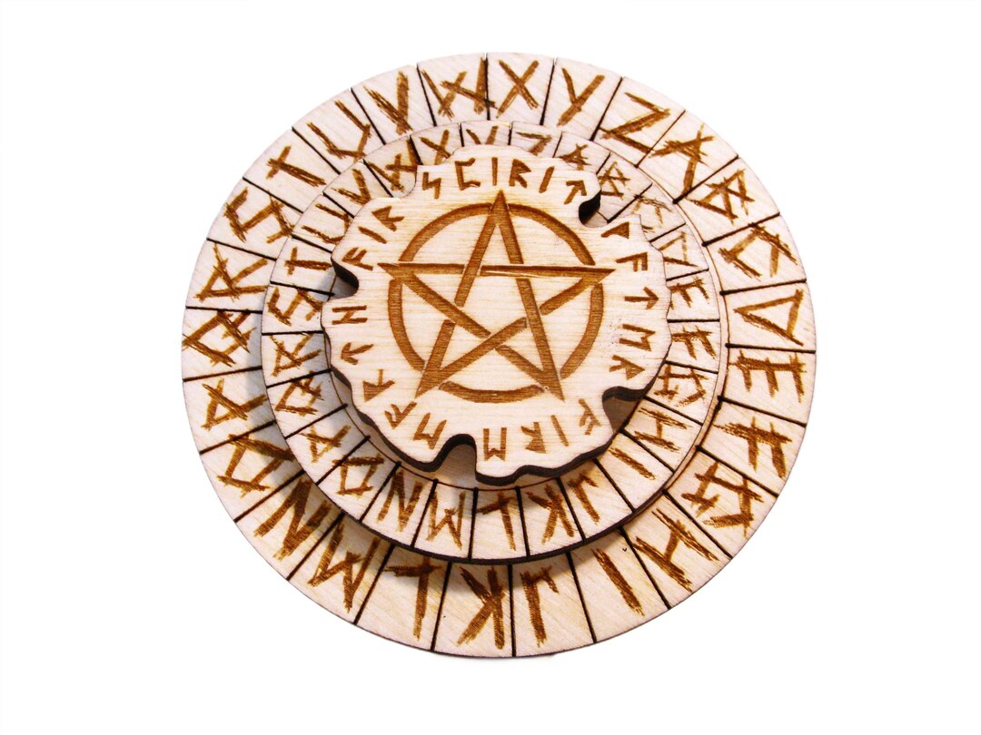 Horror Cipher Puzzle Wheel – Scary Decoder Escape Room Game for Teens ...