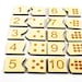 Montessori Toys Wooden Number Puzzle Preschool Learning Puzzle - Etsy