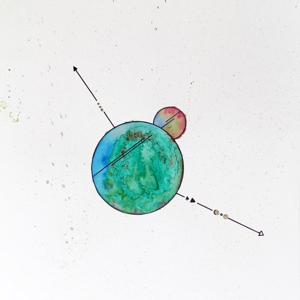 Planet Orbit - Etsy