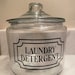 Laundry Detergent Jar - Etsy
