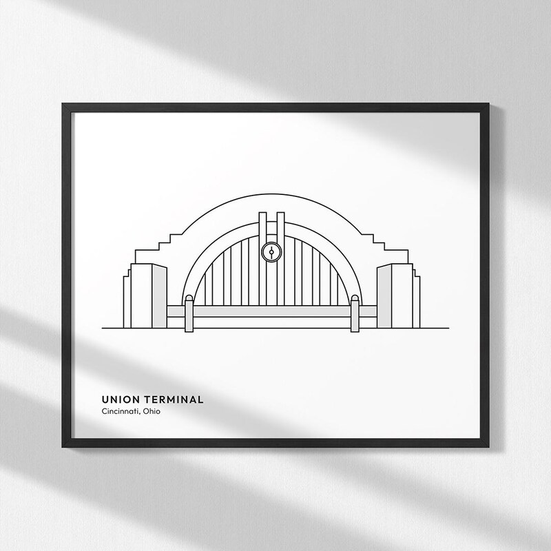 Cincinnati Union Terminal - Etsy