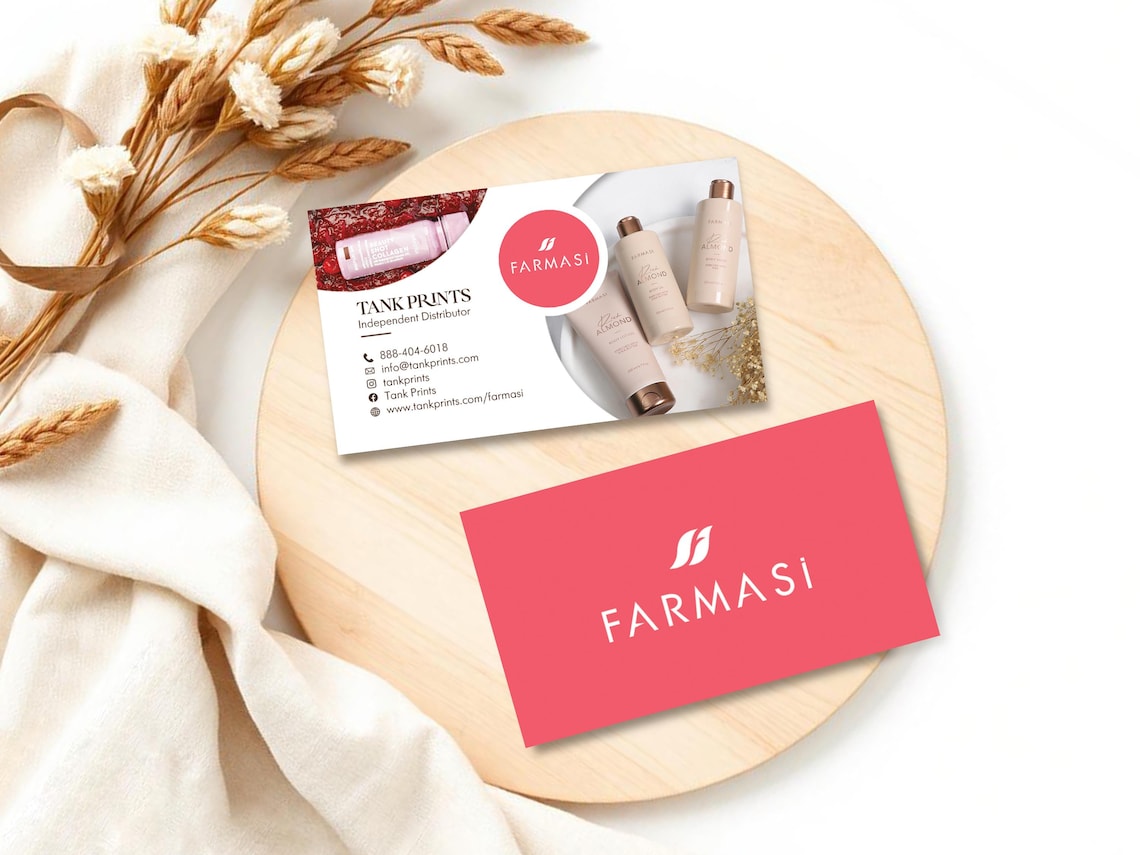 Farmasi Business Card - Design 1 - Etsy