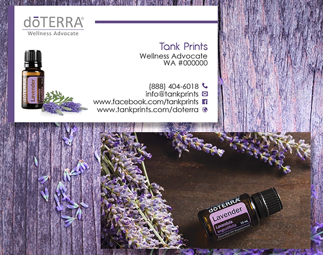 Doterra Business Cards - Etsy