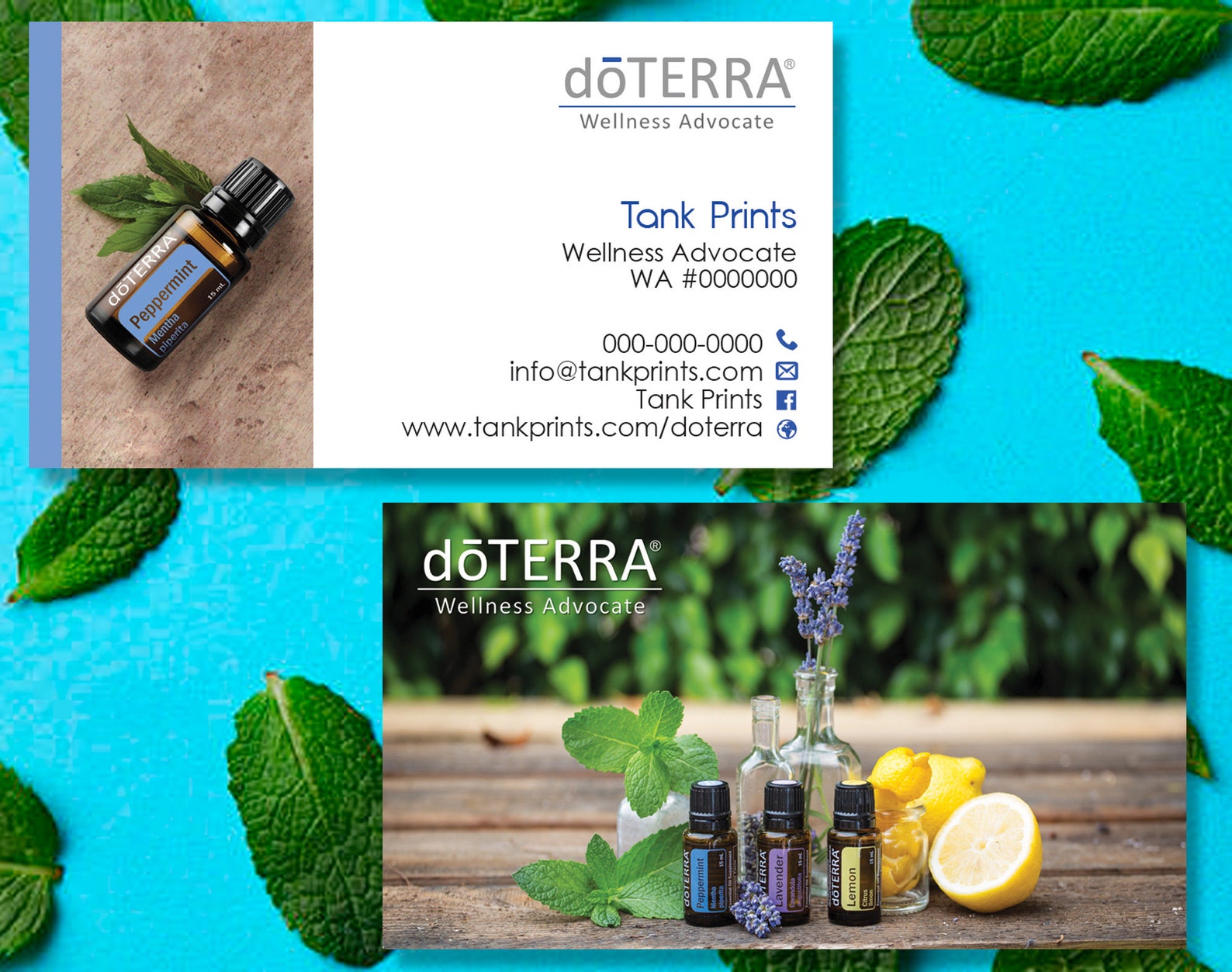 Doterra Business Cards - Etsy