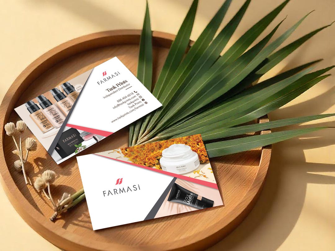 Farmasi Business Card - Design 2 - Etsy