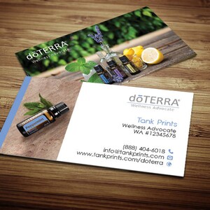 Doterra Business Card Design 5 - Etsy