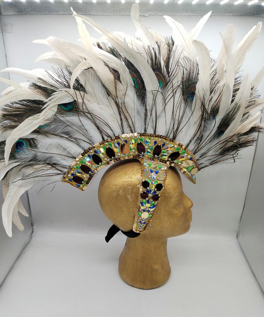Mohawk. Burning Man Headdress. Festival Mohawk. Venice Carnival ...