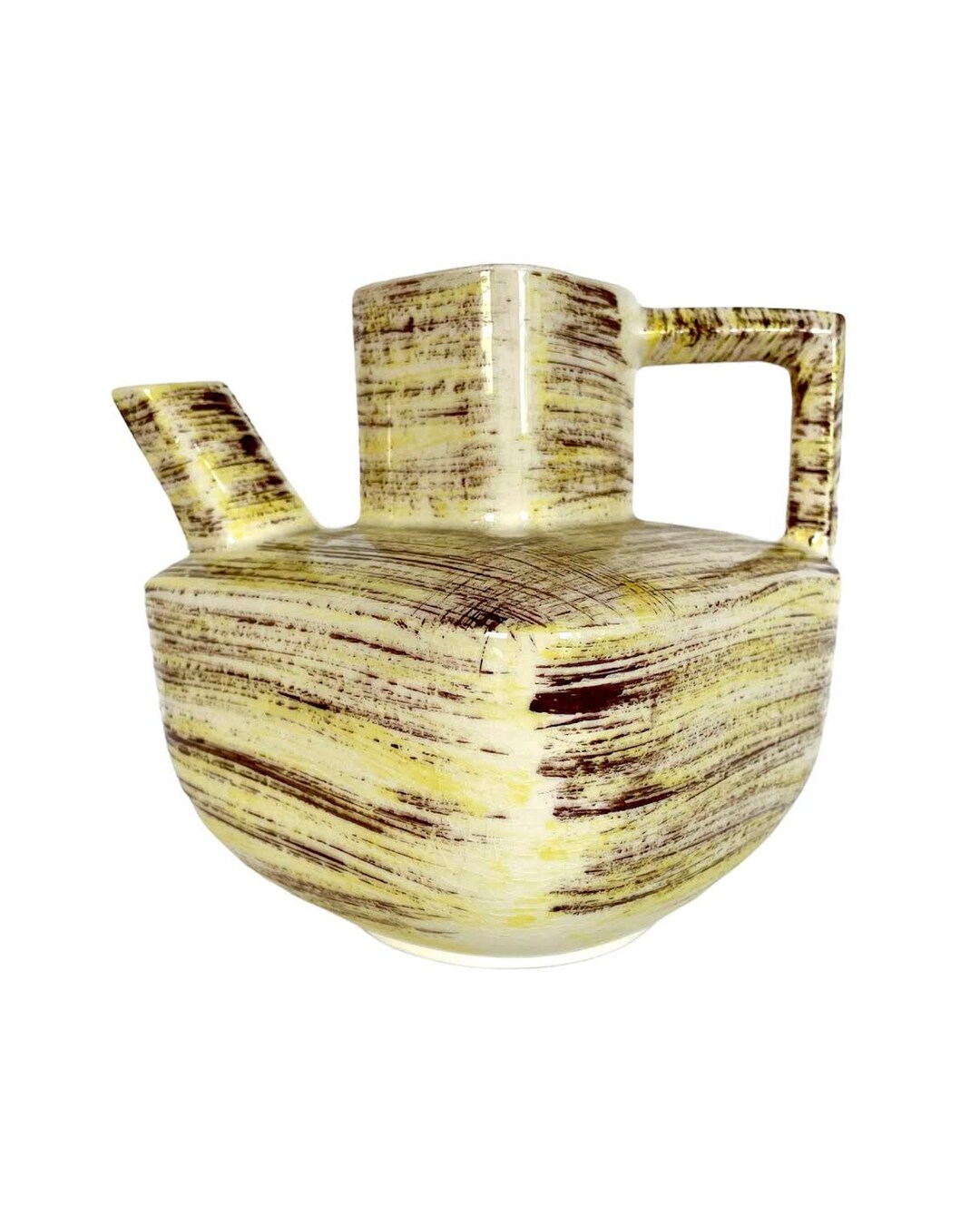 Mid Century Modern GLAZED CERAMIC PITCHER / Iconic 60s Style - Etsy