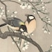 Japanese Art Print "chickadees on Cherry Branch" by Ohara Koson ...