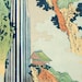 Japanese Art Print "ono Falls on the Kisokaido" by Hokusai Katsushika ...