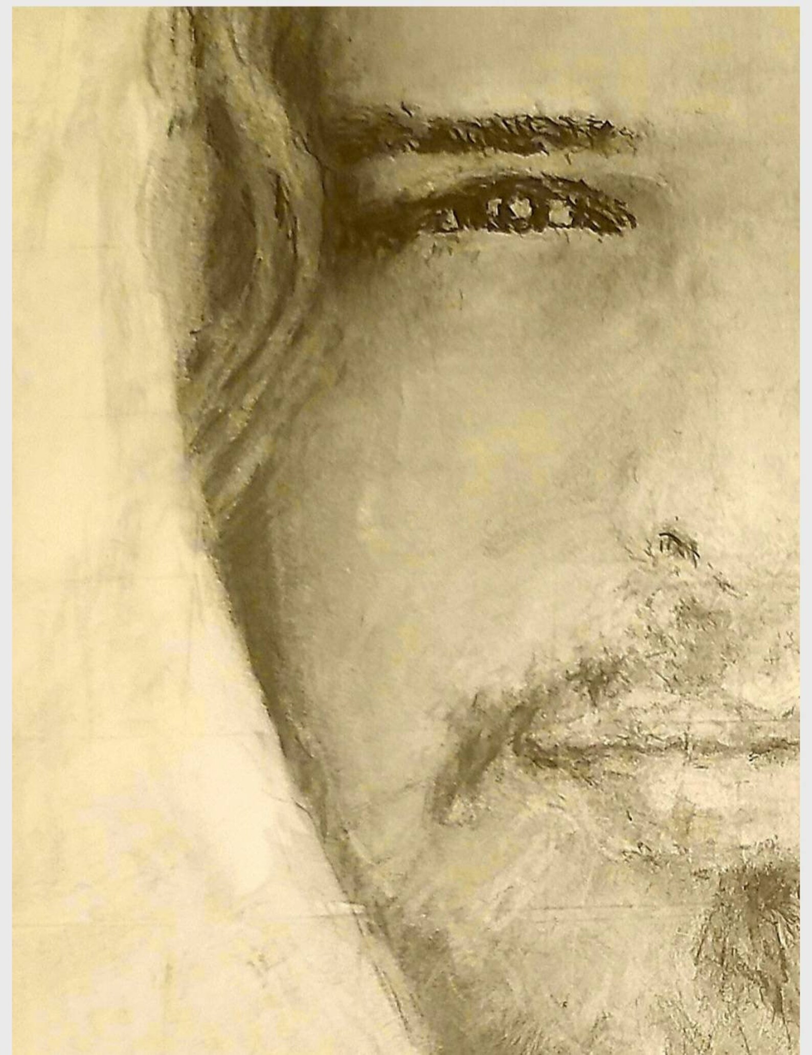 Fourcornersshoppe/pencil Graphite/ Charcoal Portrait/ Picture of Jesus ...