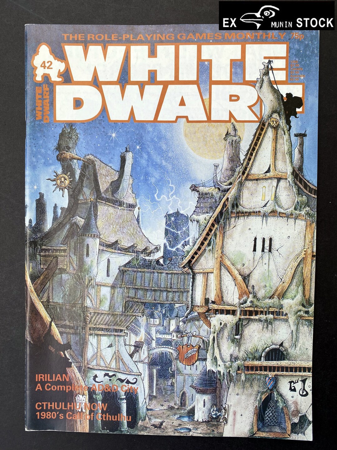 Vintage Uncirculated 1983 White Dwarf Magazine, Issue #42 - Etsy