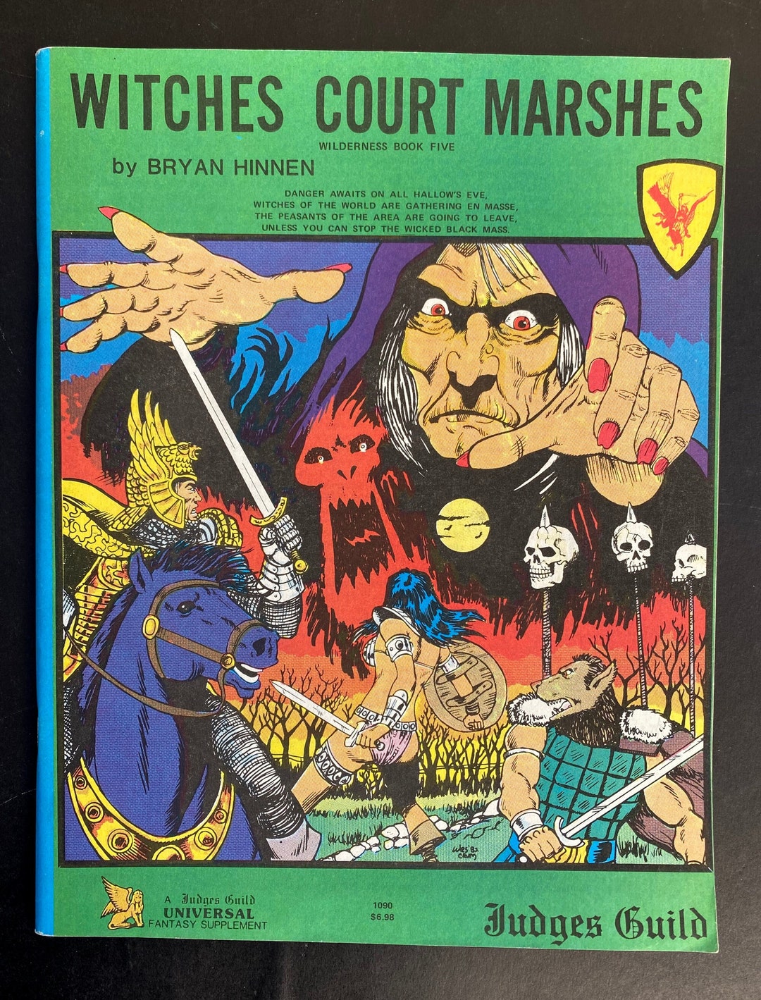 Vintage 1982 Judges Guild Witches Court Marches Rpg Module - Etsy