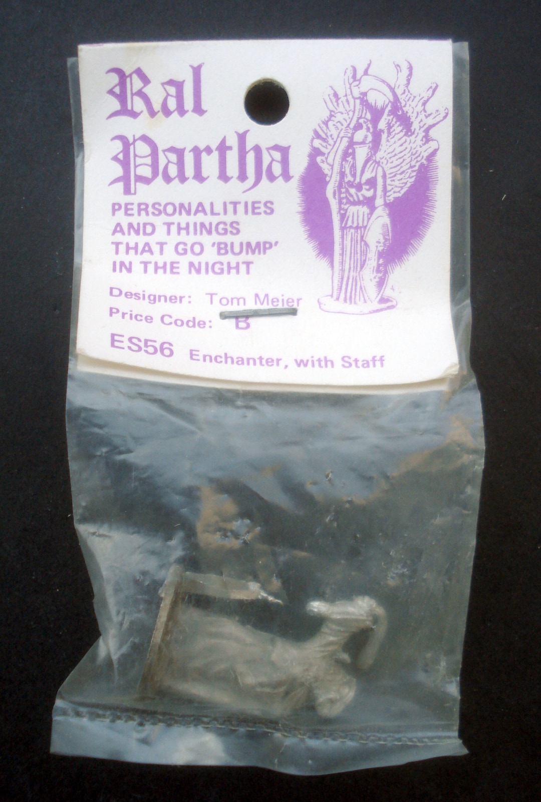 One Vintage Ral Partha ES56 Enchanter 25 Mm Rpg Metal Figure BNIB/NOS ...