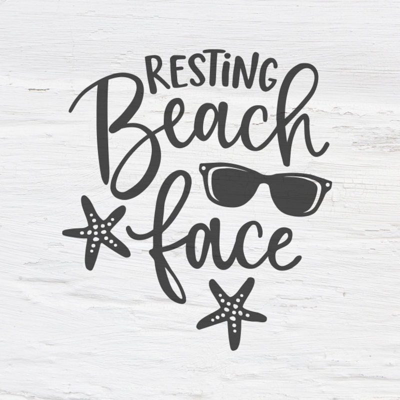 Resting Beach Face - Etsy