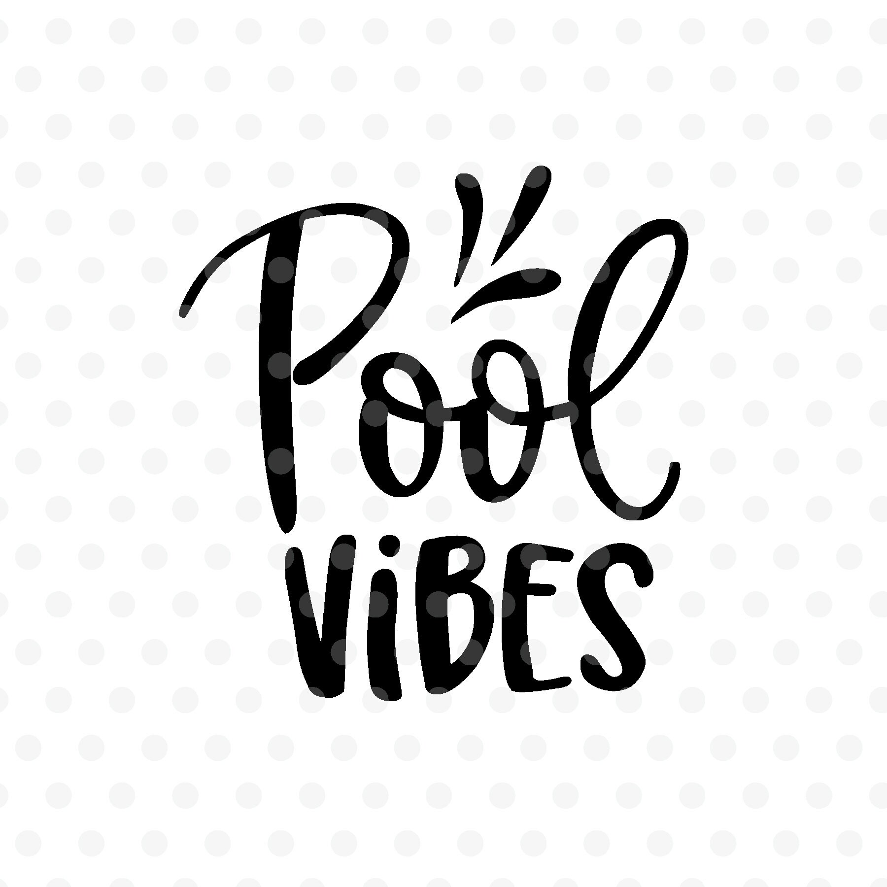 Pool Vibes Svg Pool Side Svg Pool Svg Summer Swimming | Etsy