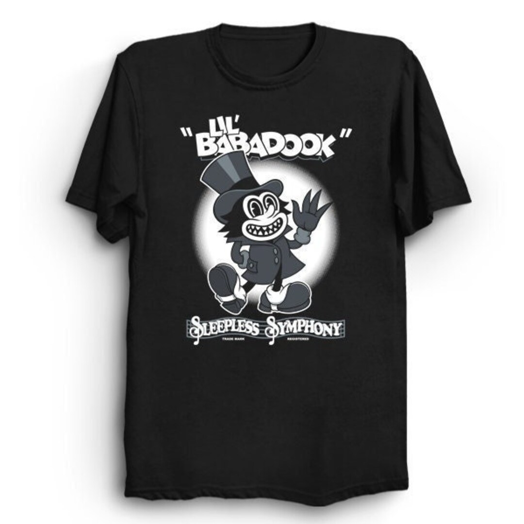 Lil Babadook Creepy Cute Vintage Cartoon Horror Rubberhose - Etsy