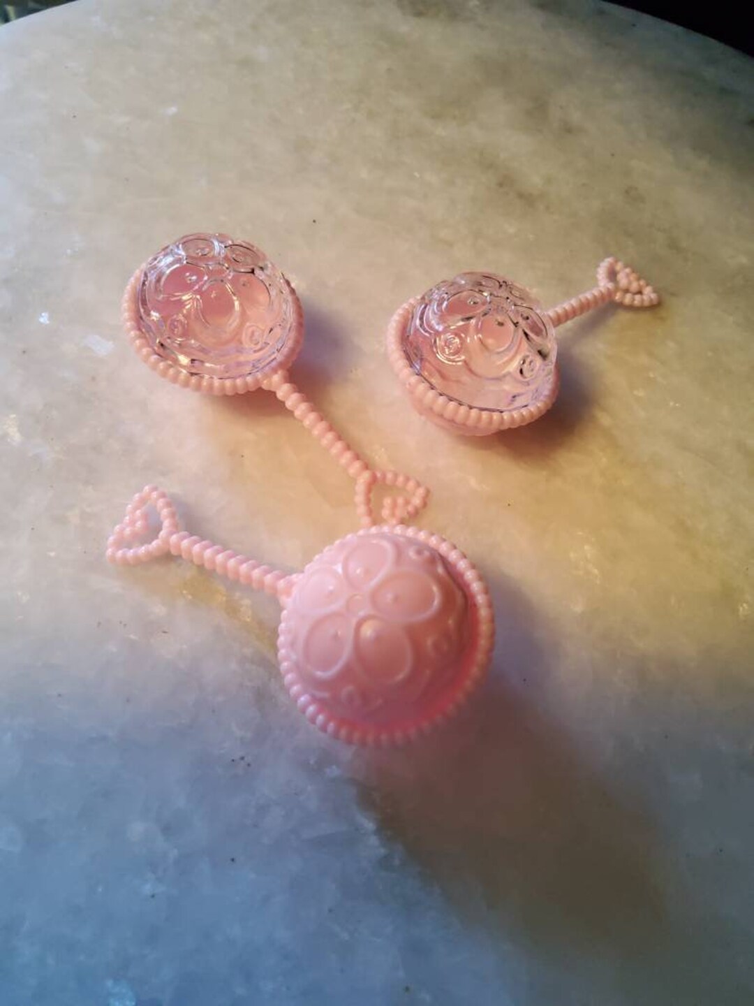 3 Mini Baby Rattles miniatures dolls gnomes babygnome - Etsy