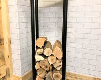 Log Store Indoor Log Holder Log Basket Wood Burner Log Storage - Etsy UK