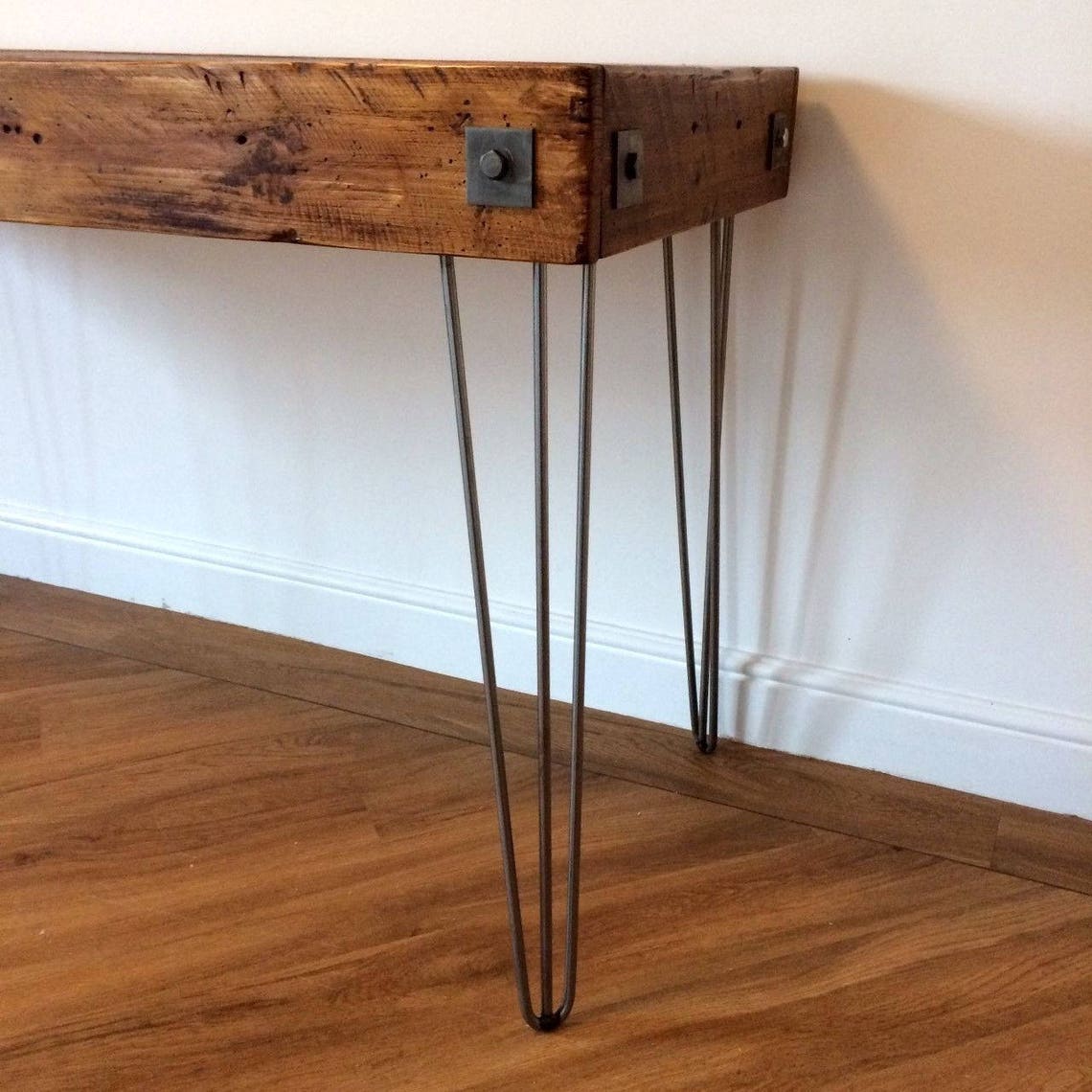 Reclaimed PC Desk-computer Desk-rustic Waxed Wood - Etsy UK