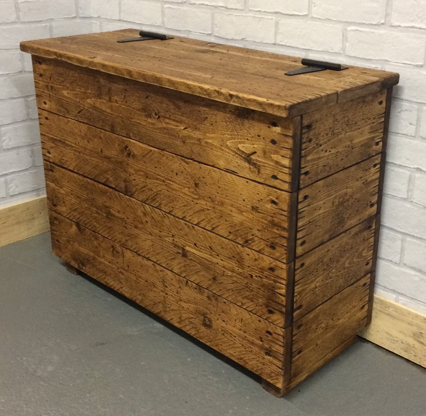 Coat Rack and Shoe Storage Box Hallway Set With Cast Iron Coat - Etsy UK