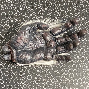 Cursed Monkey Paw Replica Sculpture All Three Wishes Intact / Dark Art ...
