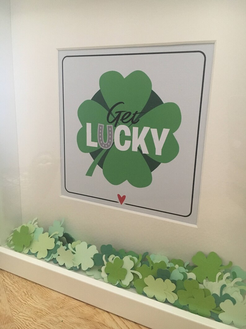 Get Lucky Good Luck Lucky Good Luck Gift Wall Art | Etsy