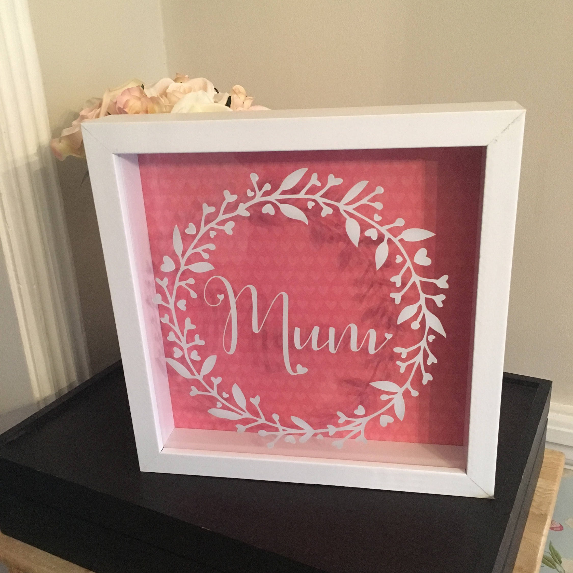 Mum Frame, Daughter Frame, Wife Frame, Personalised Wall Art, Gifts for ...