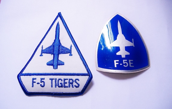 USAF F-5 TIGERS Patch & F-5E Decal U.S. Air Force Jet | Etsy