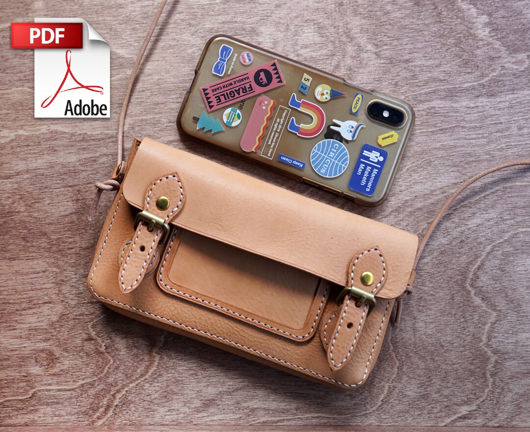 Satchel Phone Bag template/pattern - Etsy