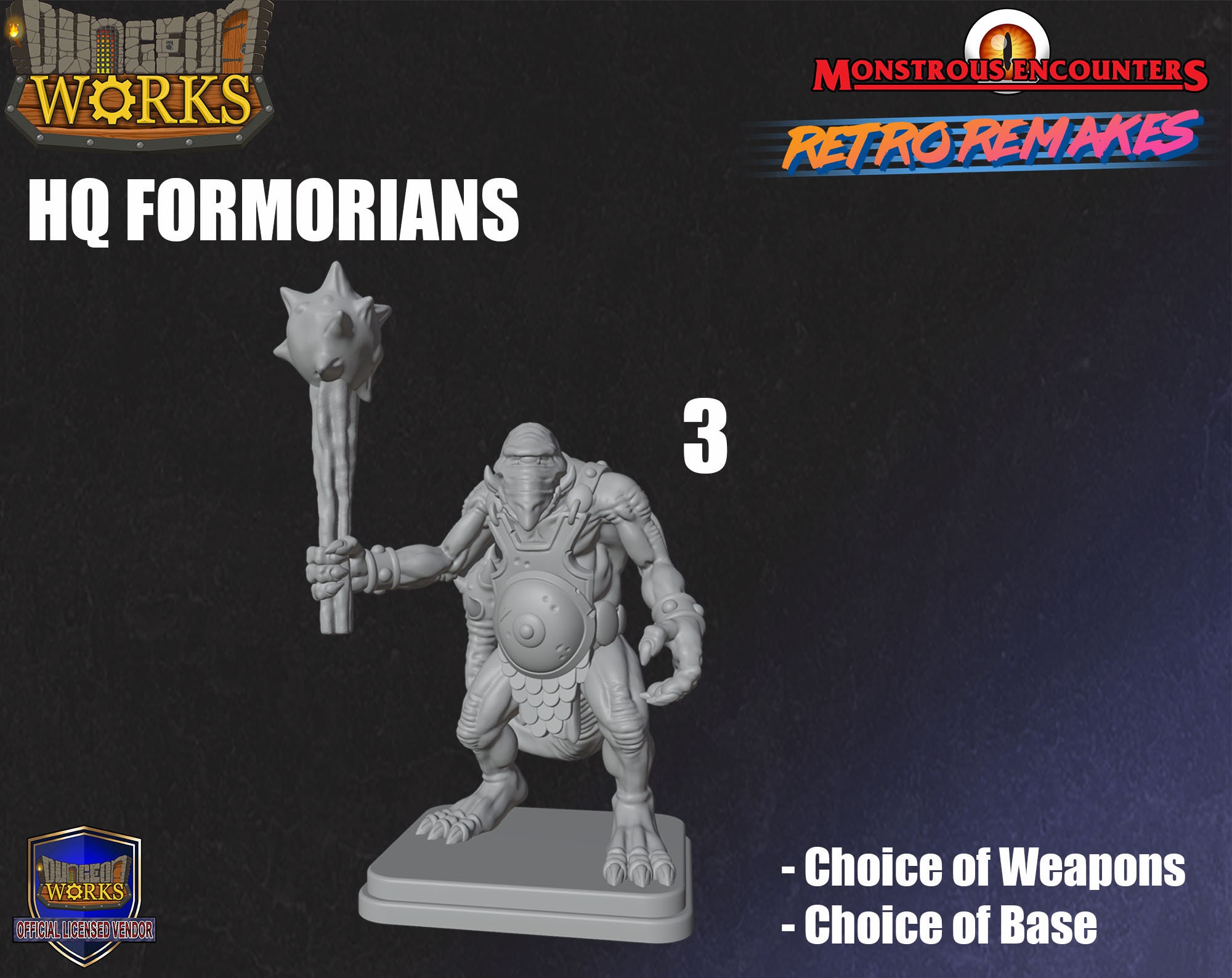 Formorian From Dungeonworks Retro Remakes Hero's Quest - Etsy