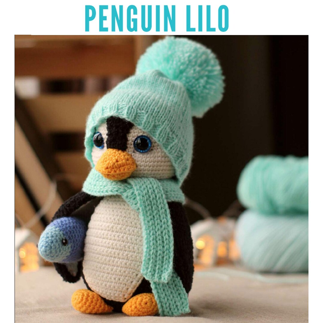 Penguin Chilly Crochet Pattern, DIY Digital Download, Crochet PDF File, Instant Download Craft ...
