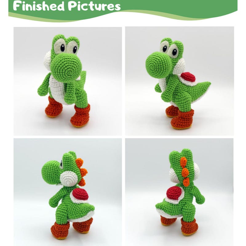 Yoshi Crochet - Etsy