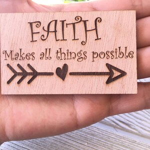 Wood Magnet, Office Magnet, Christian Magnet, Bible Verse Magnets ...