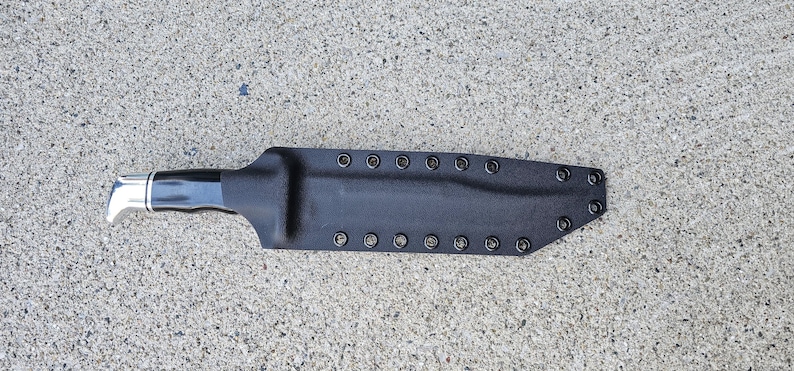 BUCK " 120 " Custom Kydex Sheath, Pancake, Optional Belt Attachments to ...