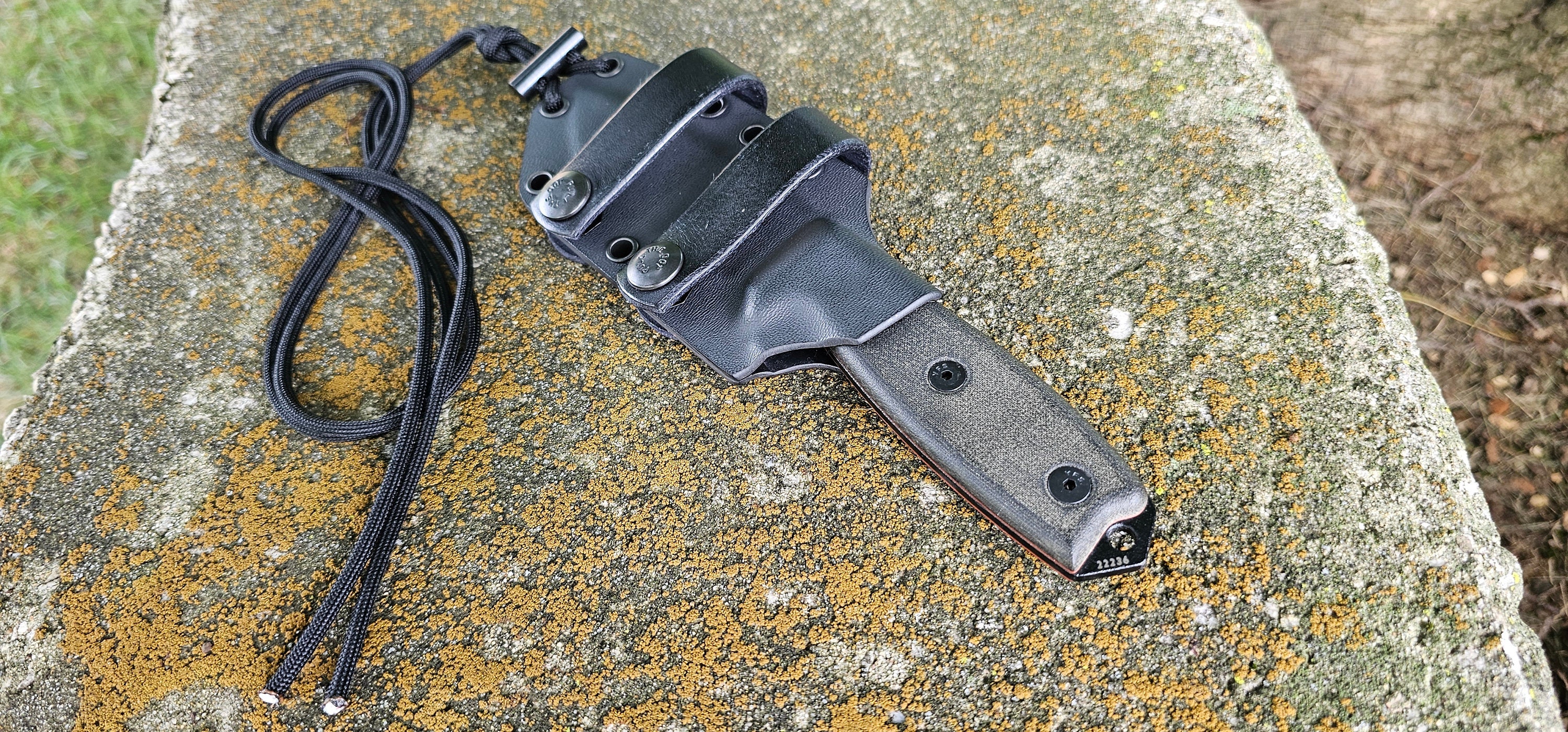 ESEE ESEE-3 Custom Kydex Sheath, Scout Carry, Paracord Lanyard, Mini ...