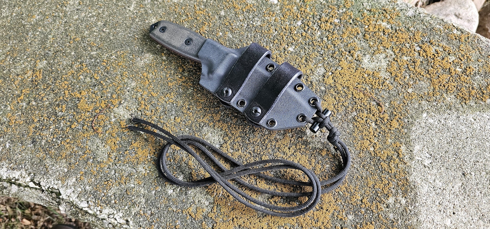 ESEE ESEE-3 Custom Kydex Sheath, Scout Carry, Paracord Lanyard, Mini ...