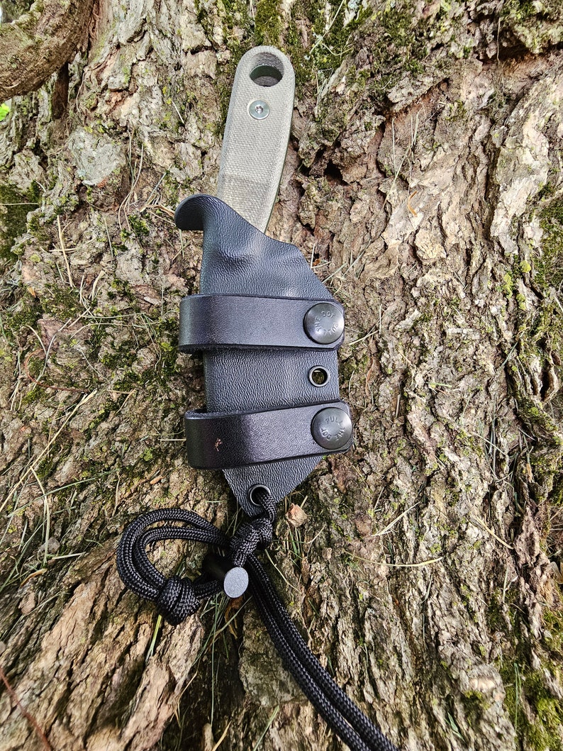 Esee IZULA-II Custom Kydex, Scout Carry, Mini Firesteel Rod, 550 Mil ...