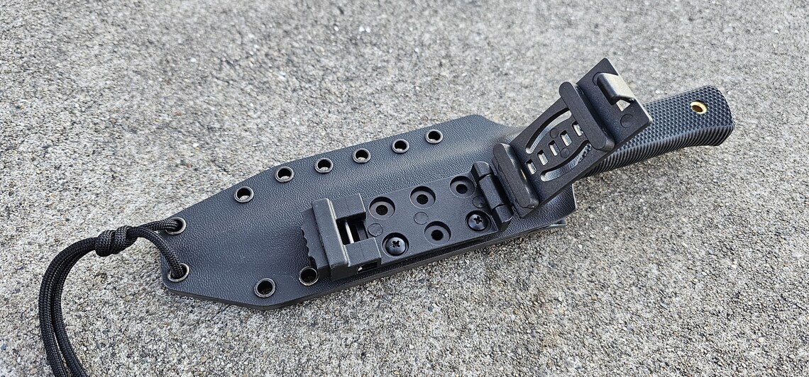 Cold Steel SRK Custom Kydex Sheath, Pancake Style, Polymer Belt ...