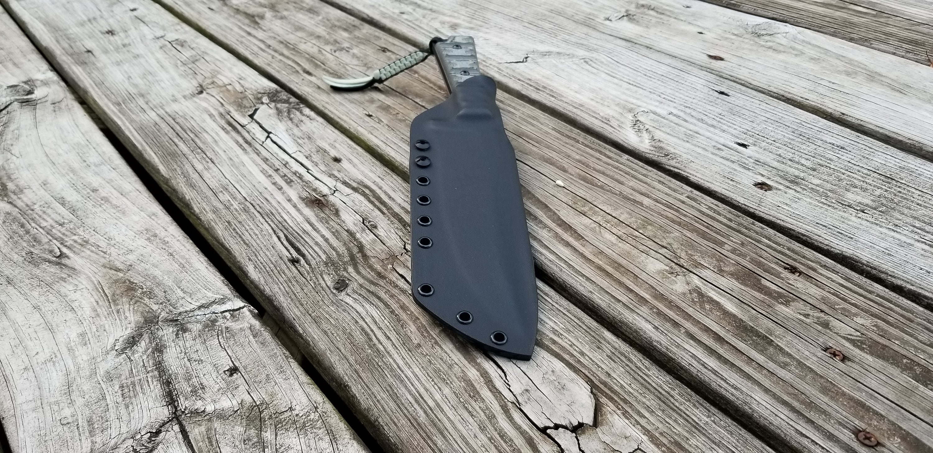 Tops Prather War Bowie Custom Kydex Sheath With Canted Beltloop. Taco ...