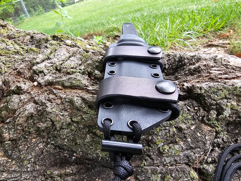 Cold Steel KOBUN Custom Kydex Sheath, Scout Carry, Leather Scout Straps ...