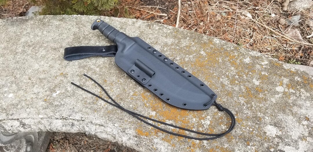 Ontario Knife Company OKC SP-53 Custom Kydex Sheath, Leather Loop ...