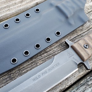 Tops "wild PIG Hunter" Custom Kydex Sheath 1.2, Pancake - Etsy