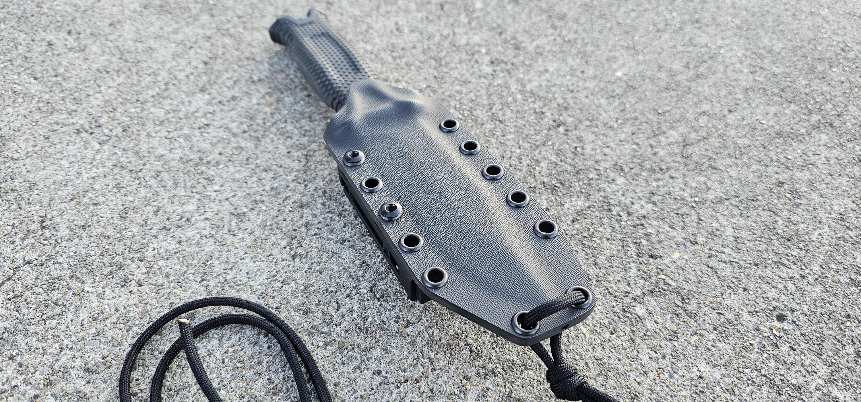 Gerber " Strongarm " Kydex Sheath, With Adjustable Polymer Belt ...