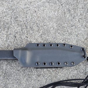 Cold Steel SRK Custom Kydex Sheath, Pancake Style, Polymer Belt Attachment, 550 Mil-spec ...