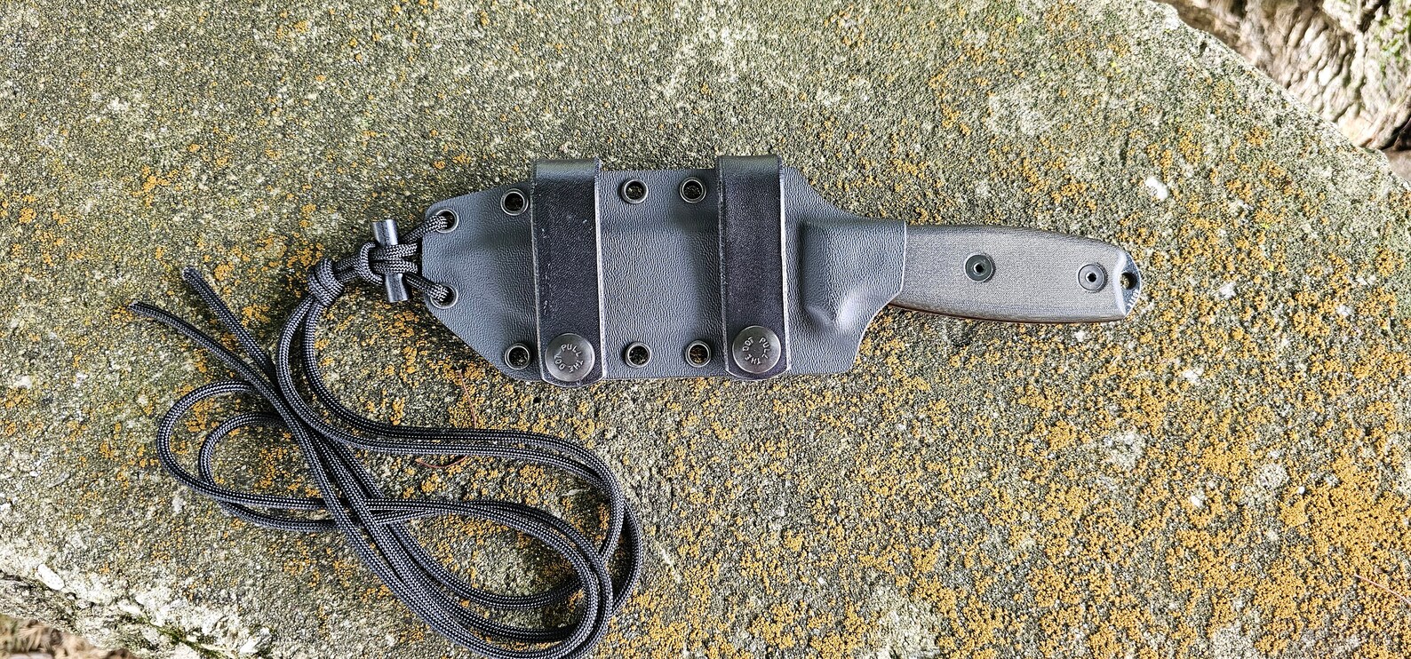 ESEE ESEE-4 Custom Kydex Sheath, Scout Carry, Paracord Lanyard, Mini ...