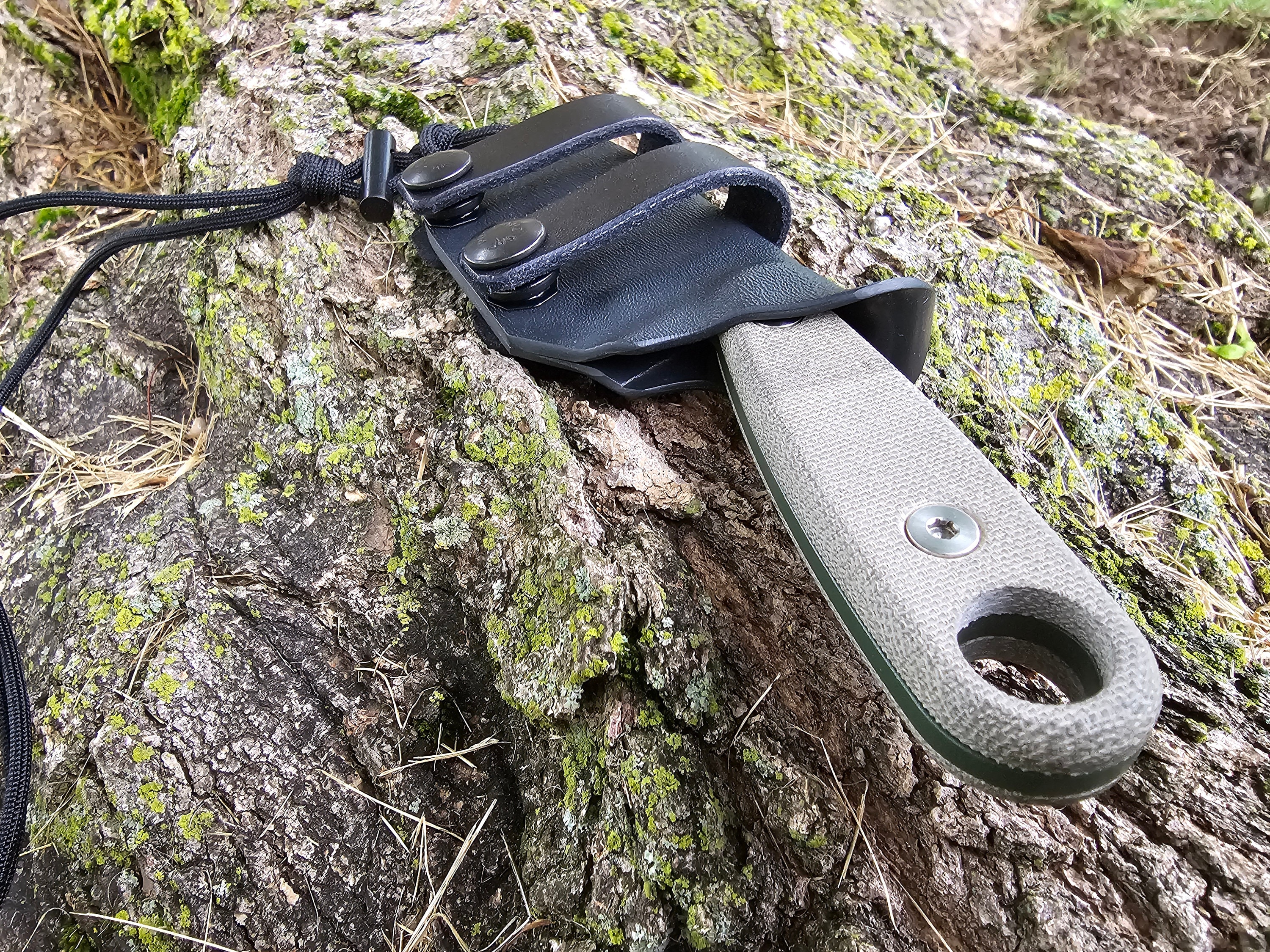 Esee IZULA-II Custom Kydex, Scout Carry, Mini Firesteel Rod, 550 Mil ...