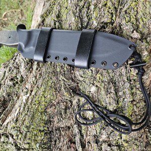 Ontario RD7 Custom Kydex Sheath,mini Firesteel, 550 Mil-spec Paracord ...